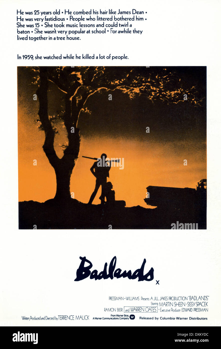 Badlands film still hi-res stock photography and images - Alamy