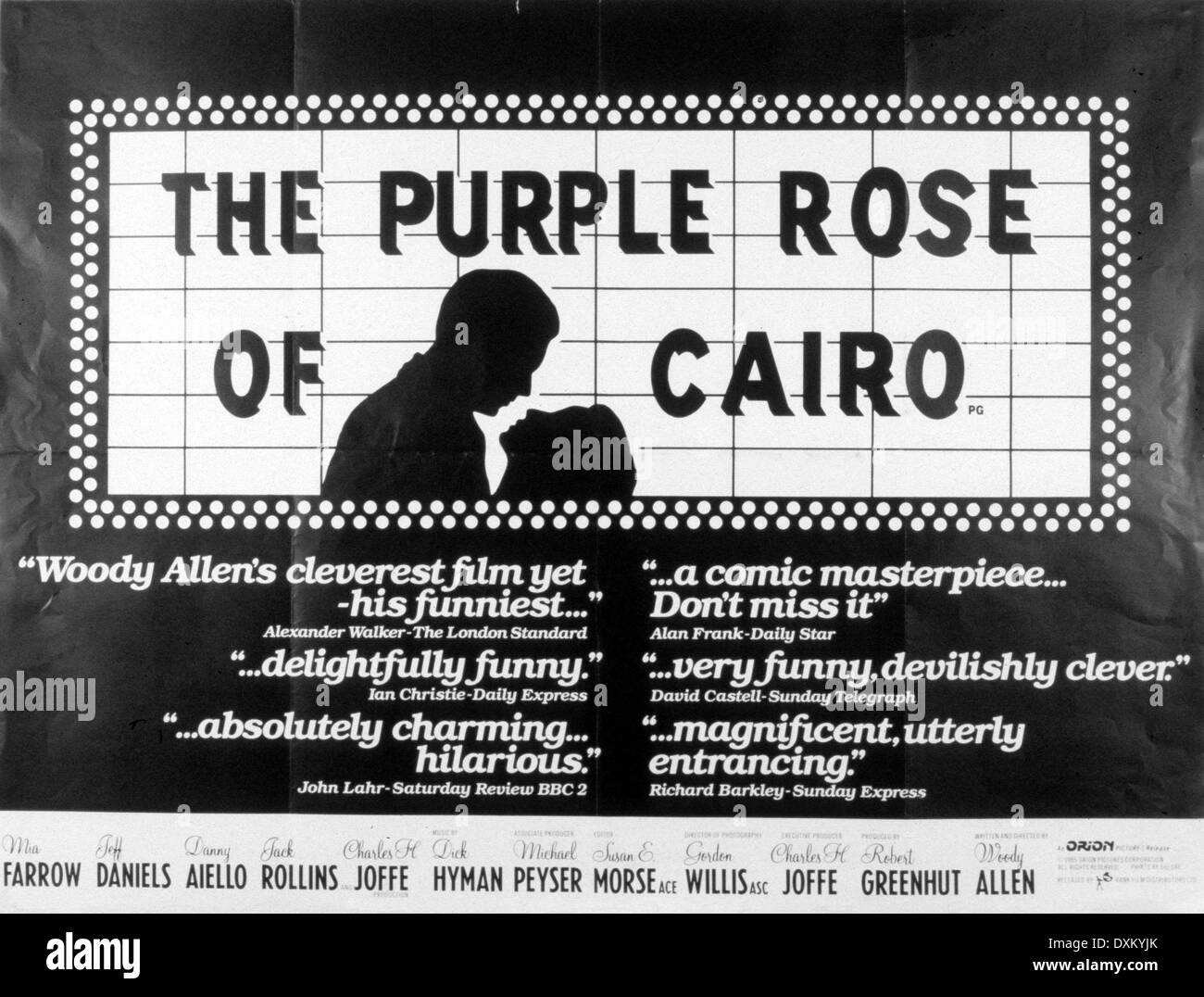 The Purple Rose Of Cairo Poster