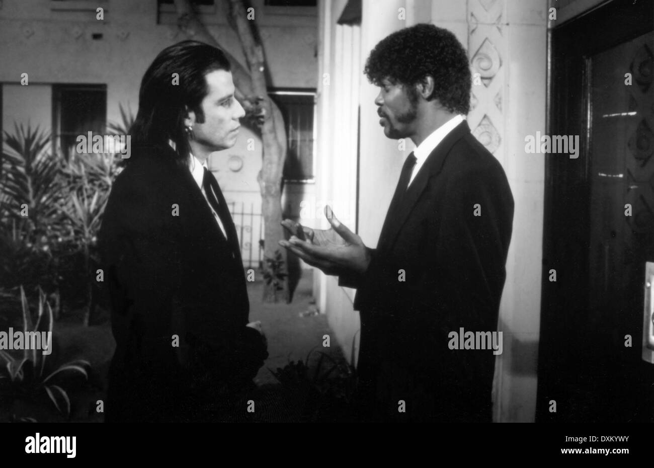 John travolta pulp fiction 1994 Black and White Stock Photos & Images ...