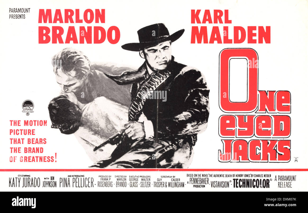 One Eyed Jacks 1961 High Resolution Stock Photography and Images - Alamy