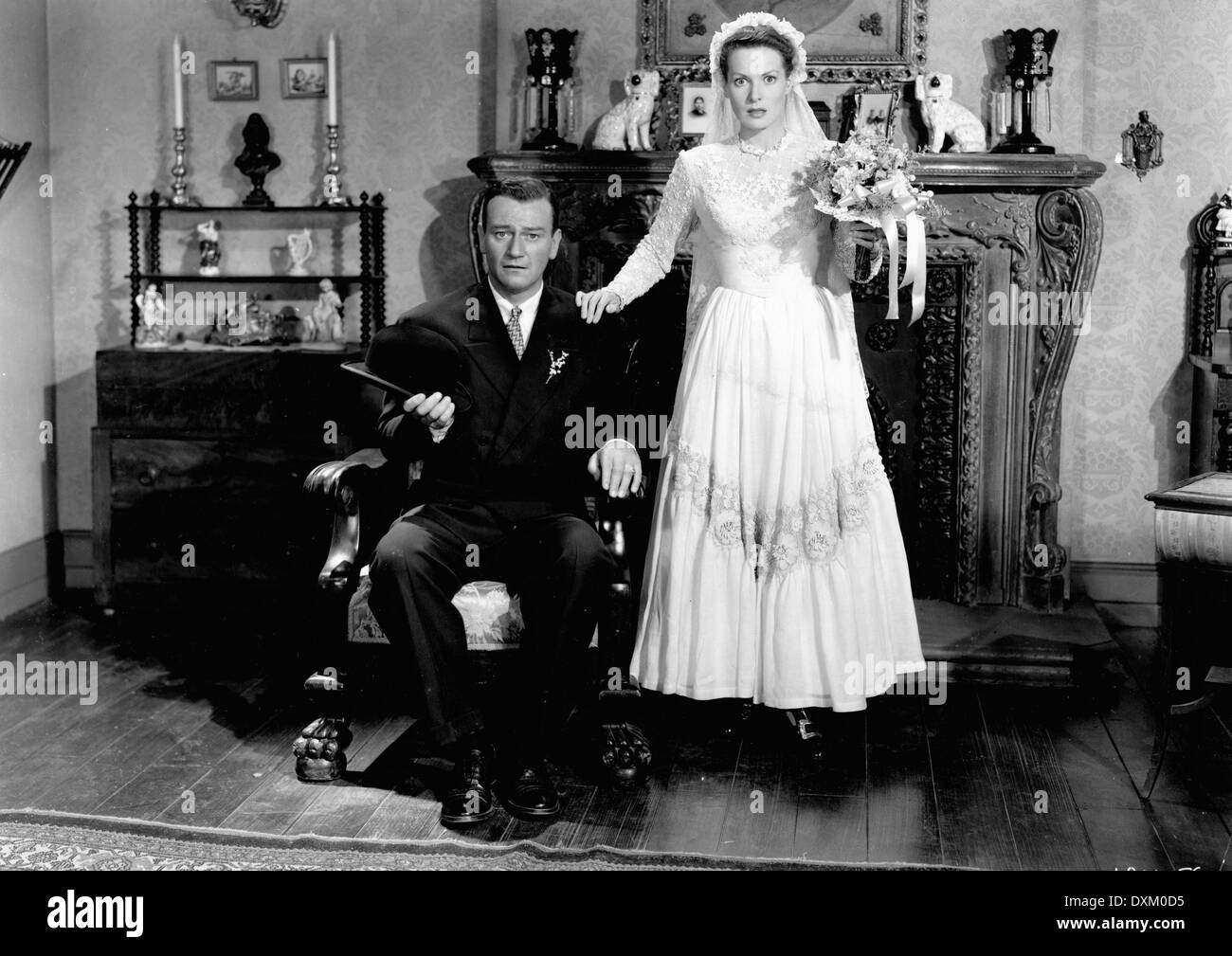 John wayne quiet man maureen 1952 hi-res stock photography and images ...
