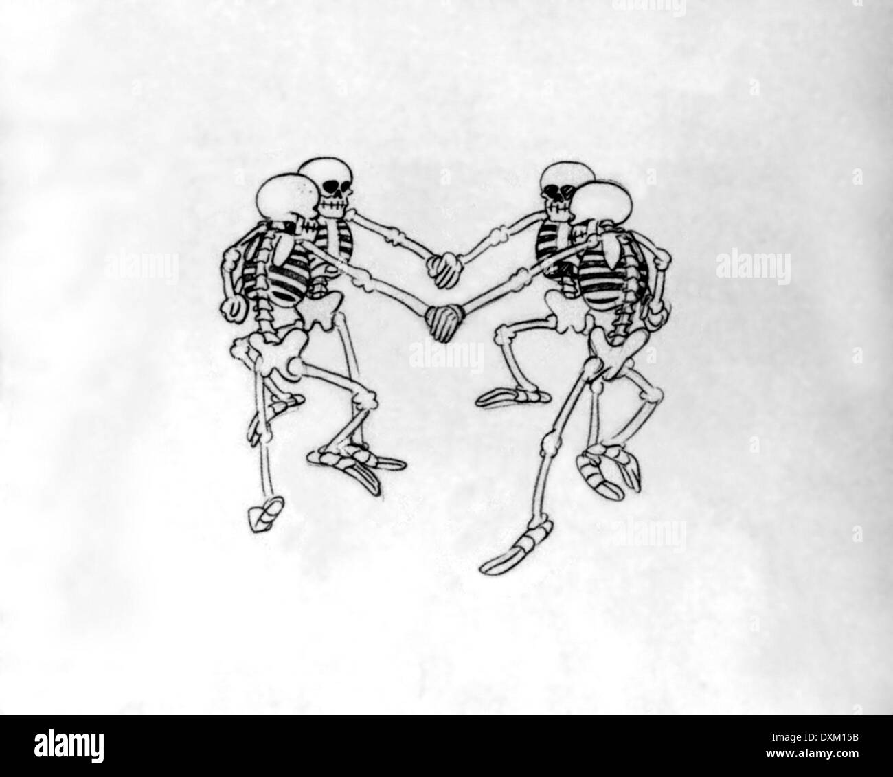 Skeleton dance hi-res stock photography and images - Alamy