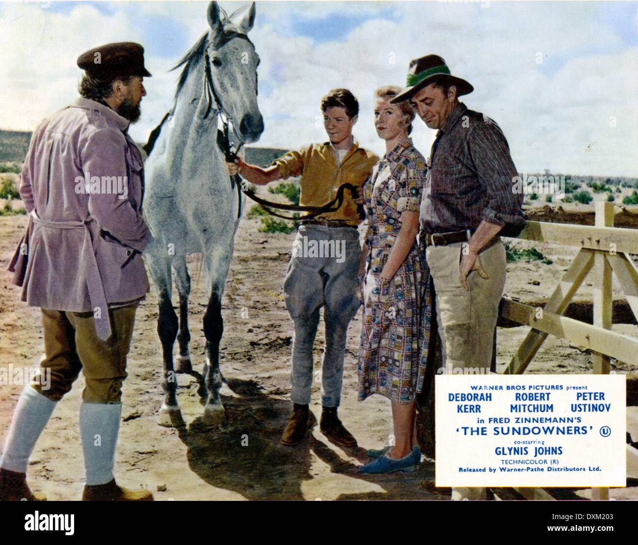 Deborah kerr robert mitchum sundowners hi-res stock photography and ...