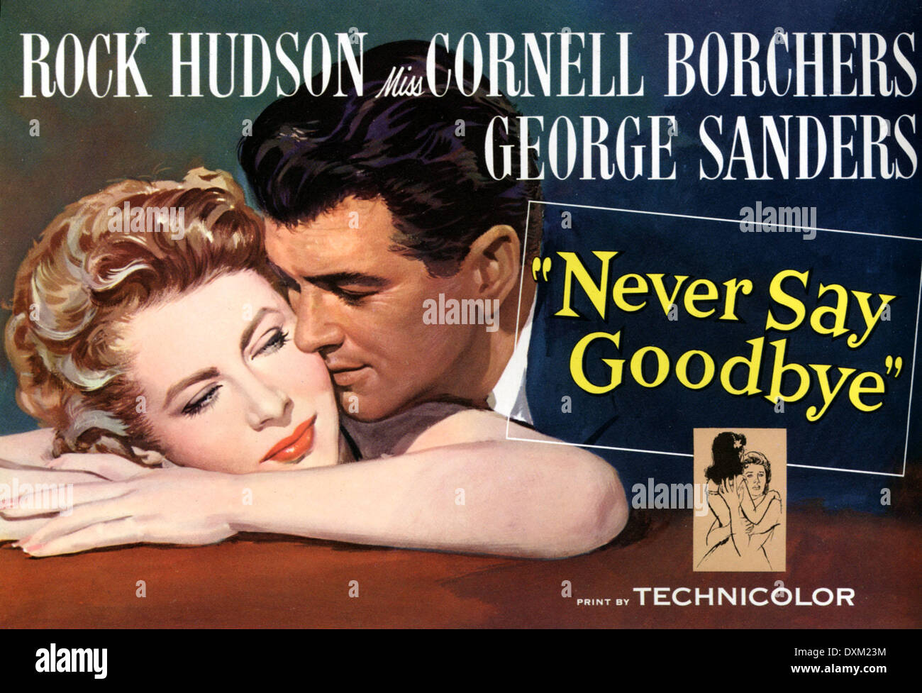 NEVER SAY GOODBYE Stock Photo - Alamy