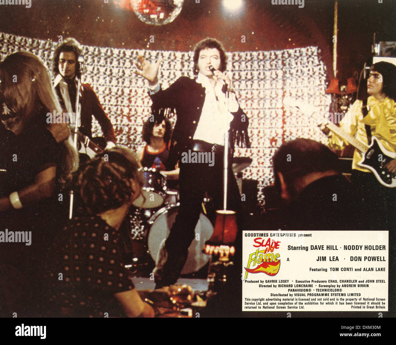 Slade in flame 1975 flame hi-res stock photography and images - Alamy