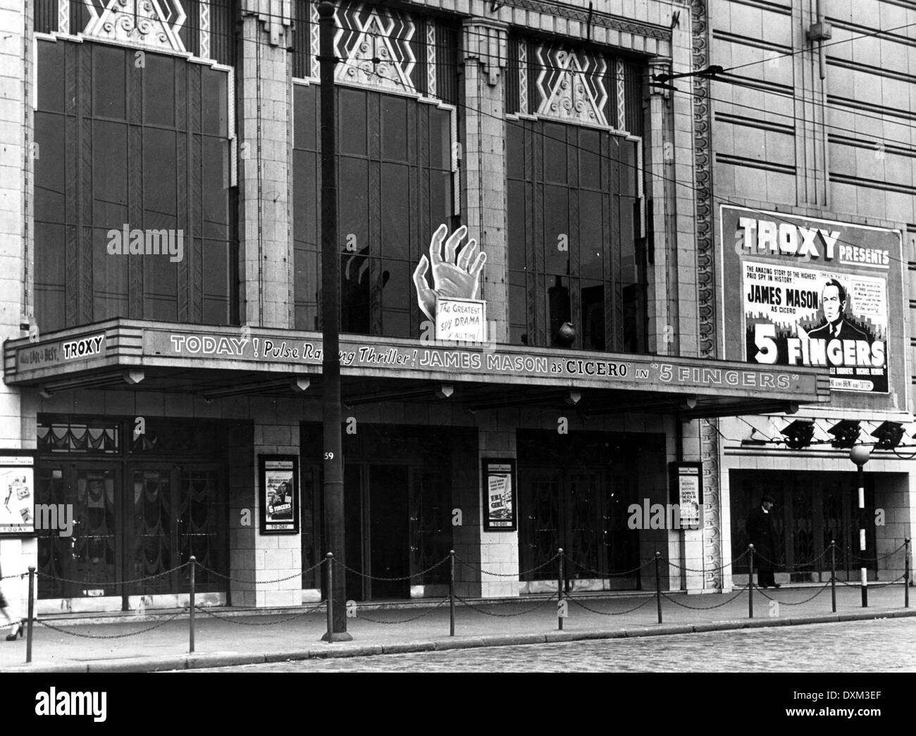 The troxy stepney Black and White Stock Photos & Images - Alamy