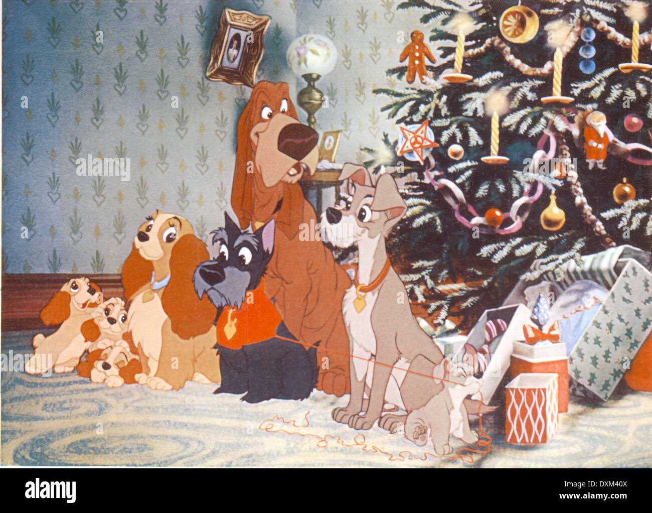 Lady and the tramp 1955 hi-res stock photography and images - Alamy