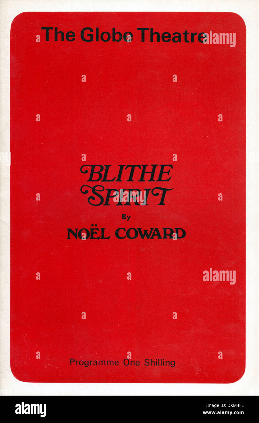 Blithe spirit theatre hi-res stock photography and images - Alamy