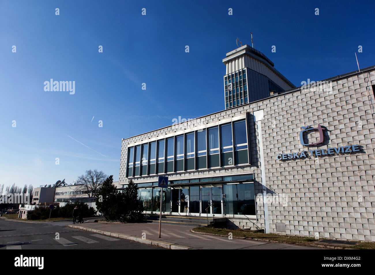 Ceska Televize Czech TV Kavci Hory Pankrac Prague Czech Republic Stock ...
