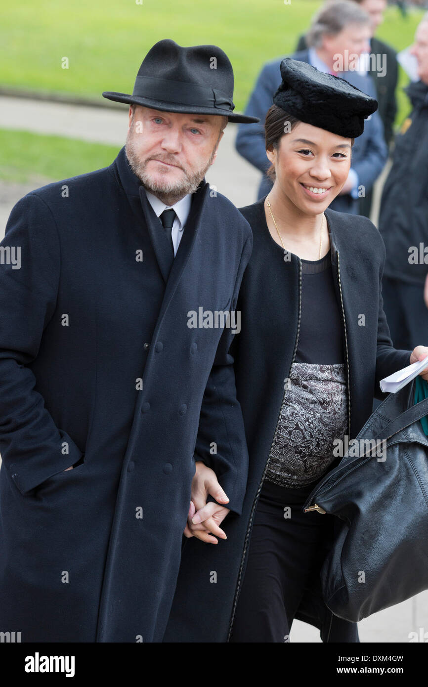 George galloway wife hi-res stock photography and images - Alamy