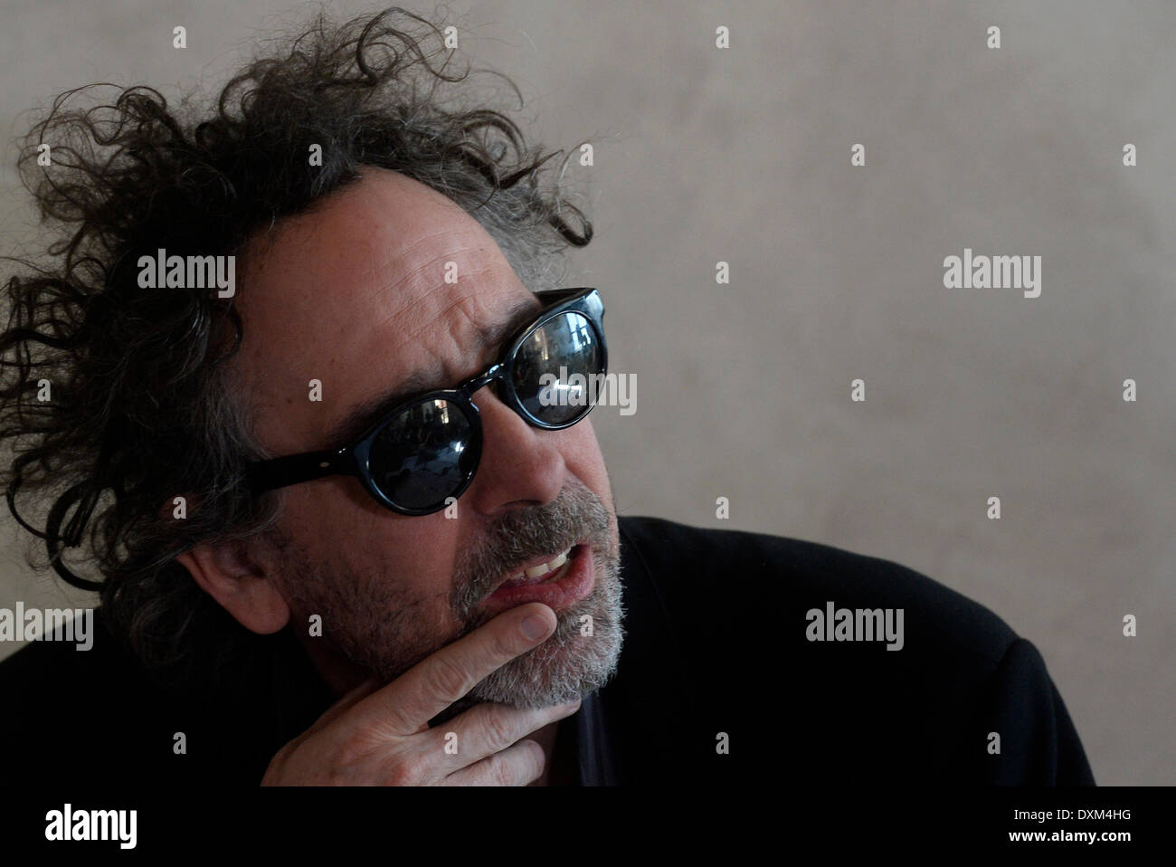 Prague, Czech Republic. 27th Mar, 2014. US famous filmmaker Tim Burton ...