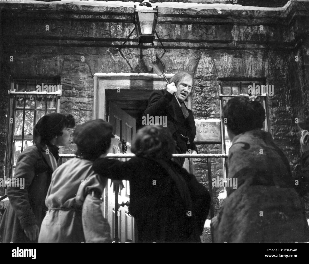 Scrooge film still hi-res stock photography and images - Alamy