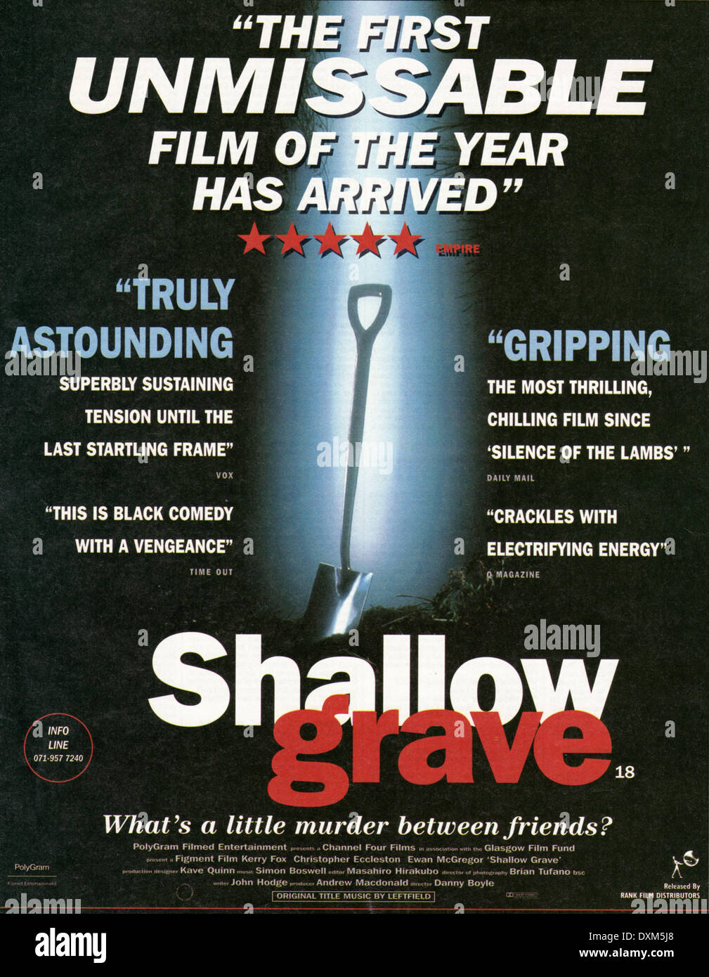 Shallow grave 1994 hi-res stock photography and images - Alamy