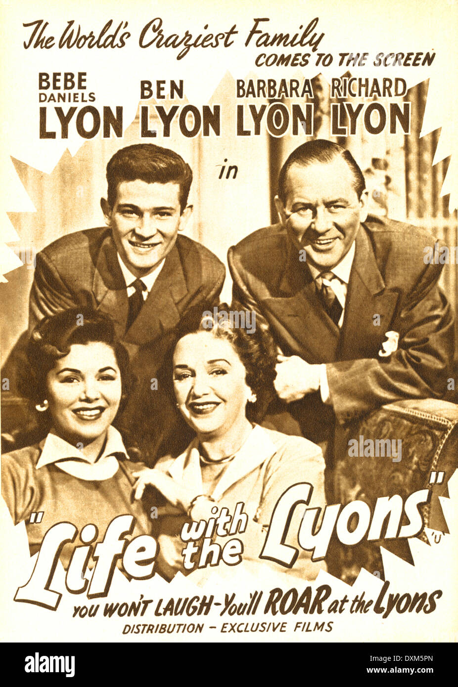 LIFE WITH THE LYONS Stock Photo - Alamy