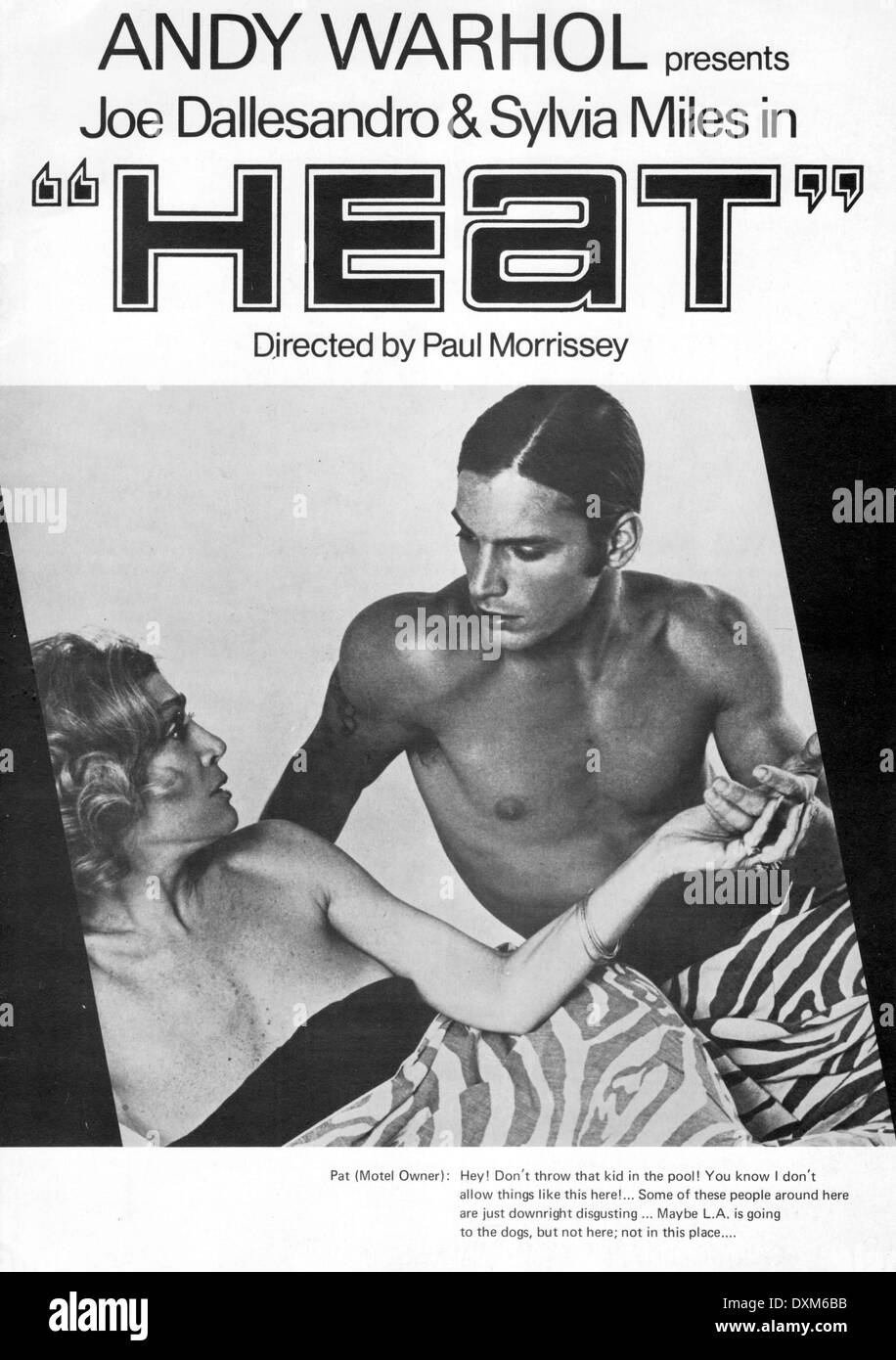 Andy warhols heat 1972 sylvia miles hi-res stock photography and images - Alamy