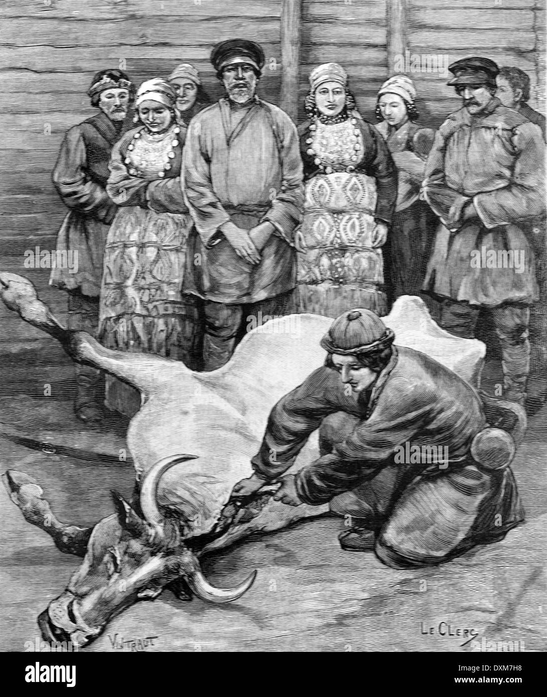 Ethnic bull Black and White Stock Photos & Images - Alamy