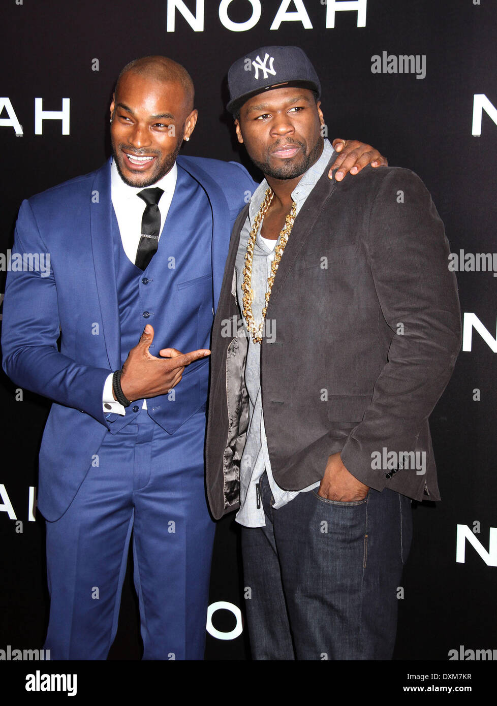 New York, New York, USA. 26th Mar, 2014. Model TYSON BECKFORD and 50 ...