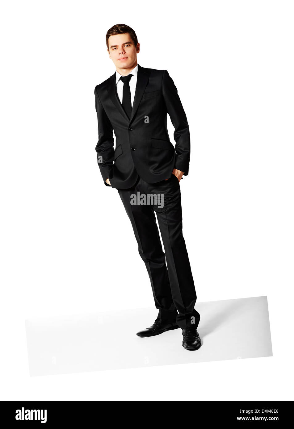 Handsome tall young businessman in hi-res stock photography and images ...