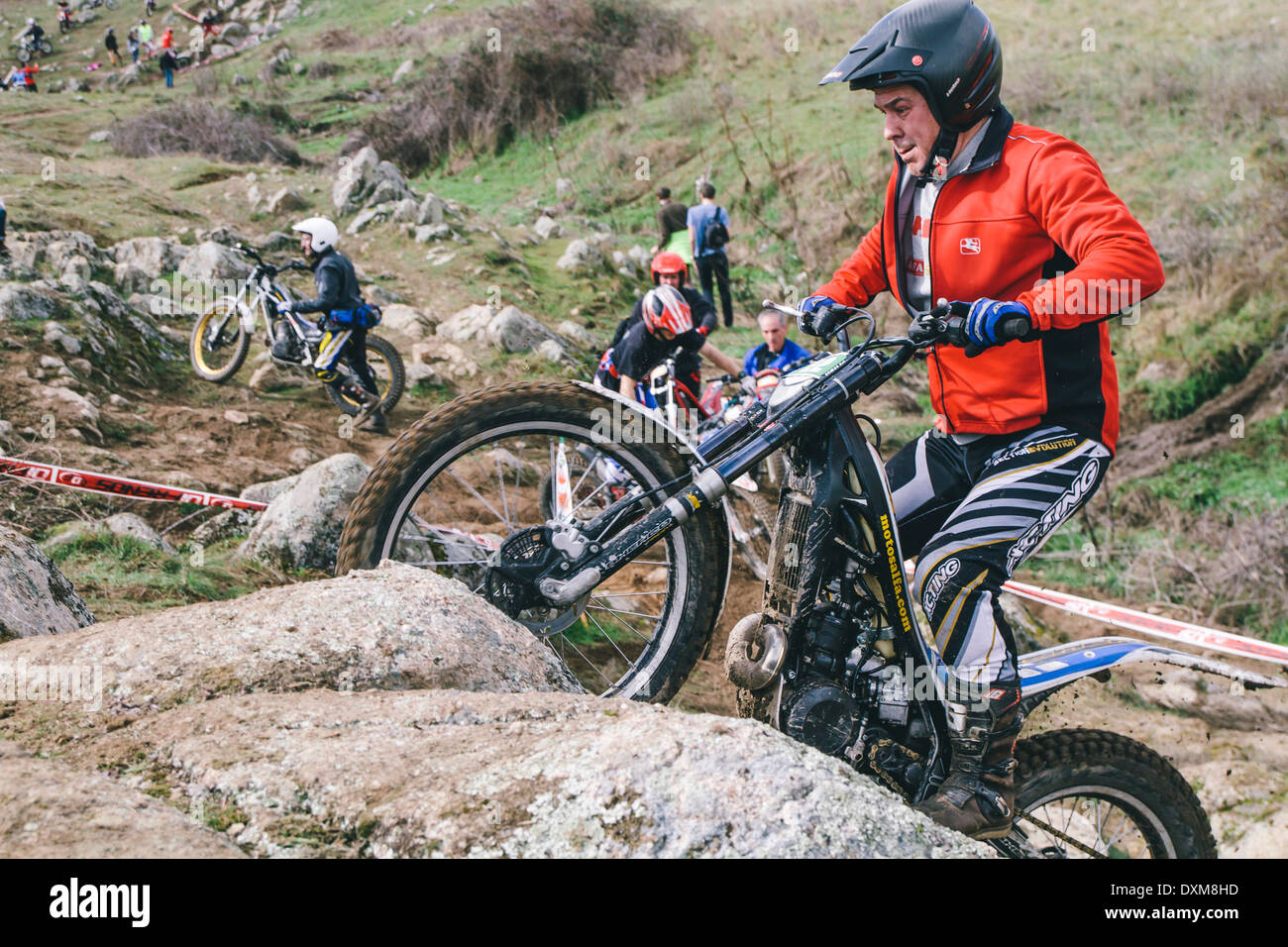 Motorcycle trials hi-res stock photography and images - Alamy