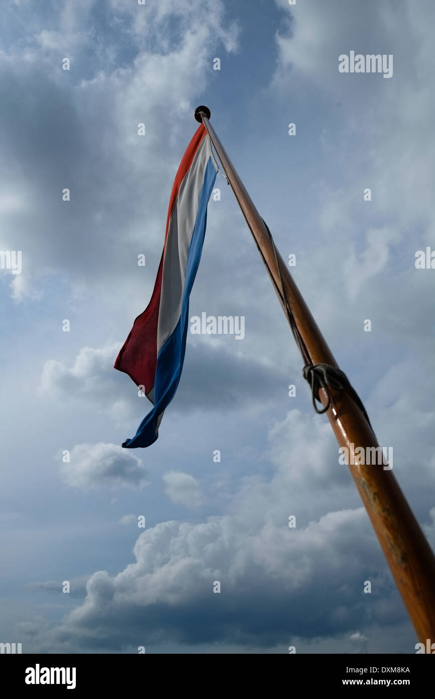 The Dutch Flag Stock Photo - Alamy