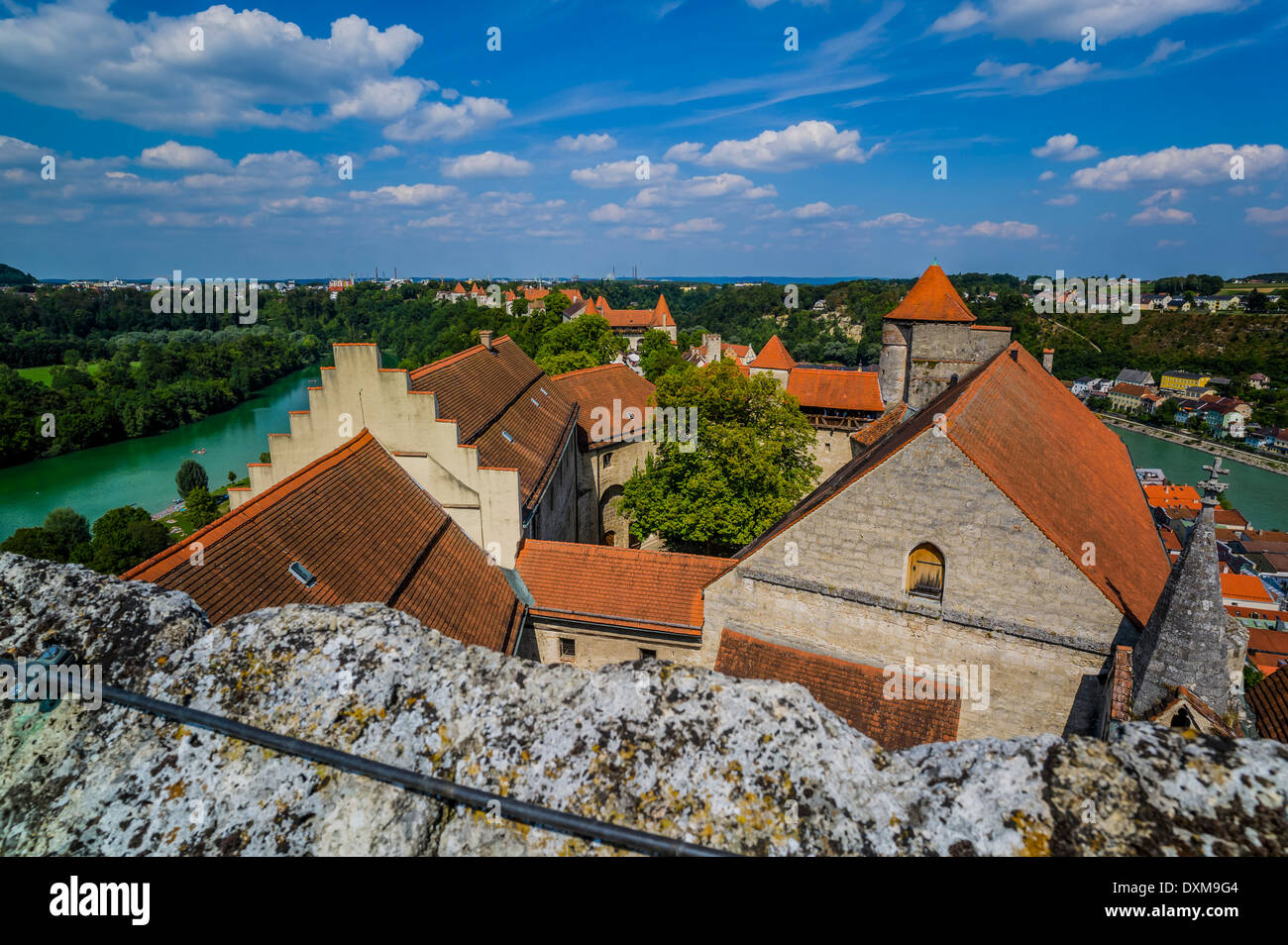Germany, Bavaria, Burghausen, Castle Stock Photo - Alamy