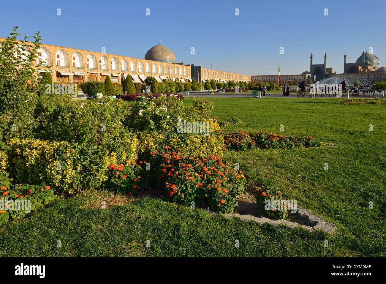 Iran, Isfahan, Meidan-e Emam, Naqsh-e Jahan, Imam Square Stock Photo ...