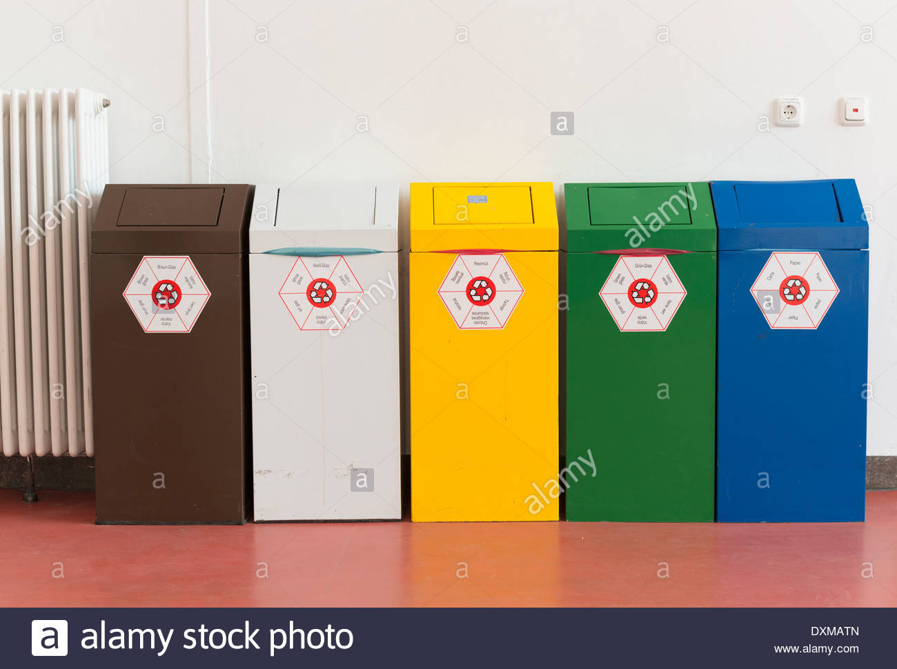 Recycling Bins Germany Stock Photos & Recycling Bins Germany Stock ...