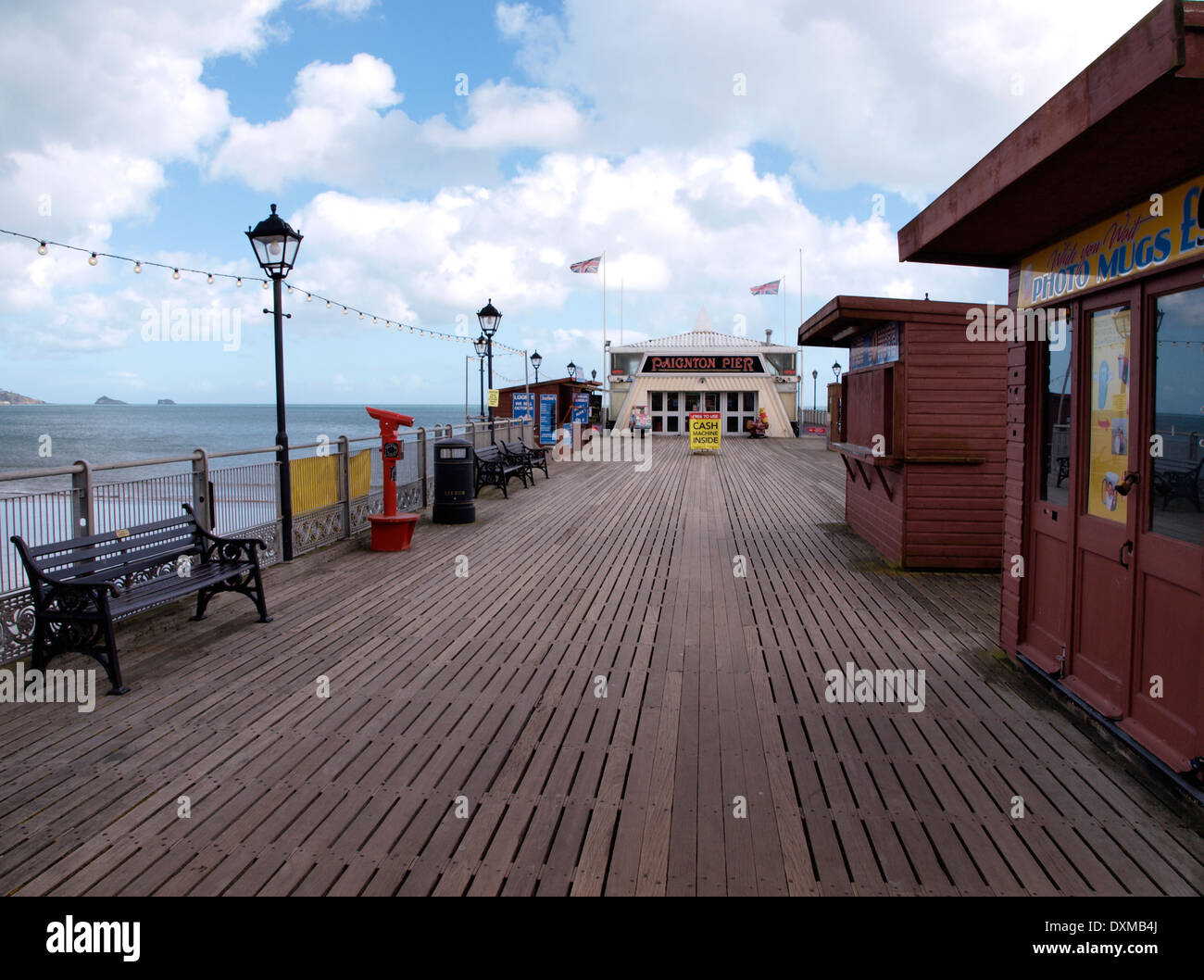 Paignton Pier, Devon, UK Stock Photo - Alamy
