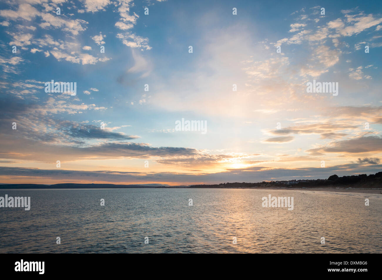 Bournemouth sunset hi-res stock photography and images - Alamy