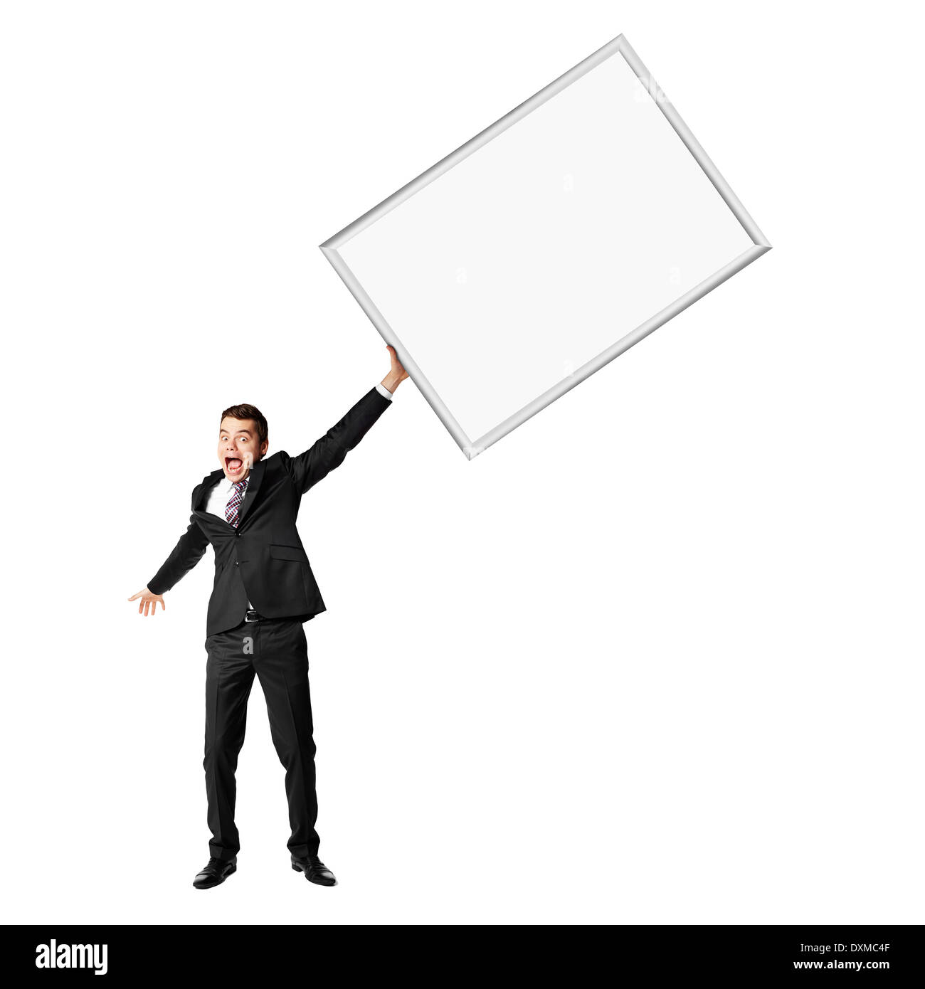Tall placard Cut Out Stock Images & Pictures - Alamy