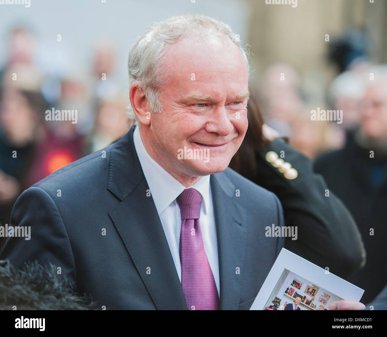 Tony benn and martin mcguiness hi-res stock photography and images - Alamy