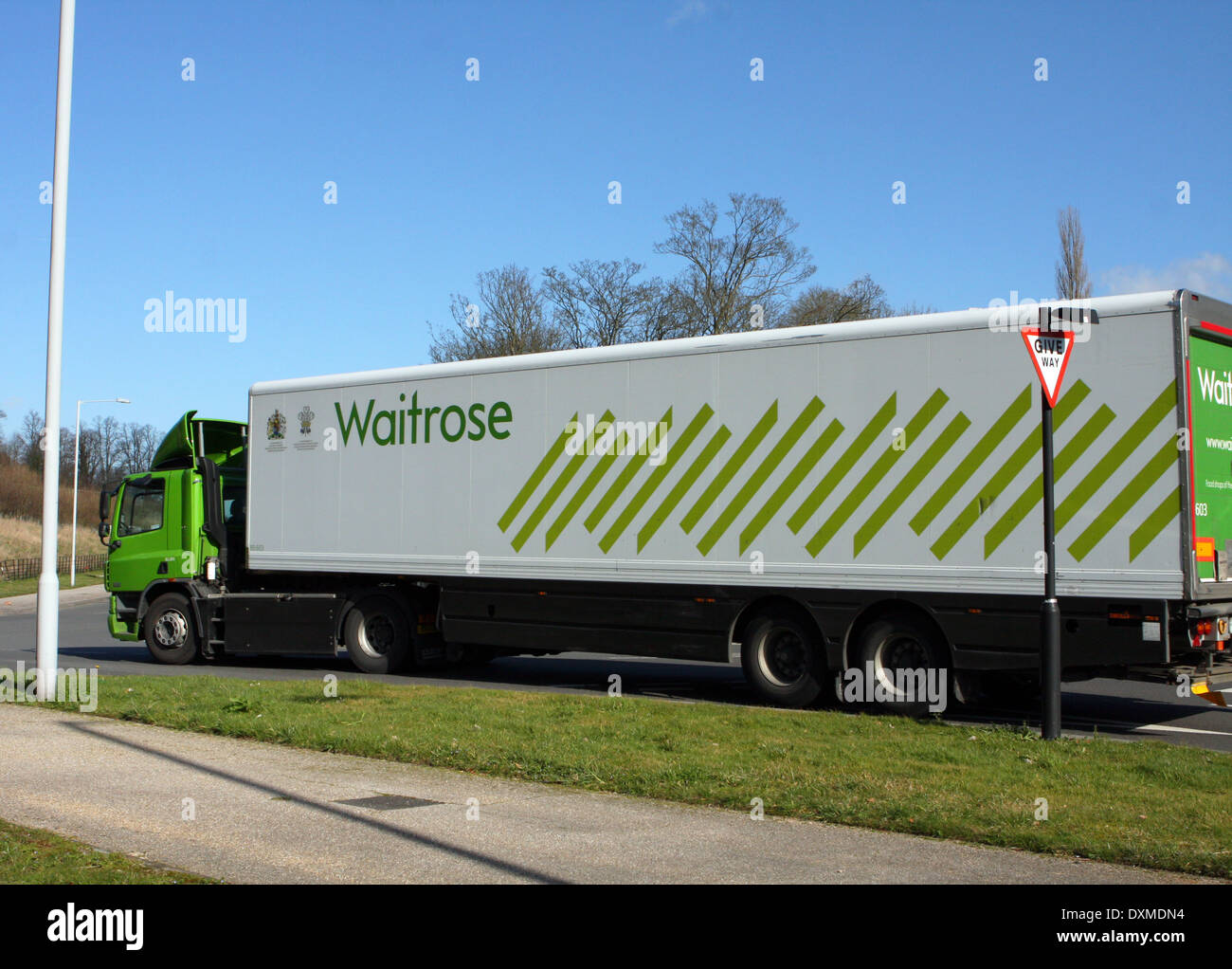 Waitrose lorry hi-res stock photography and images - Alamy