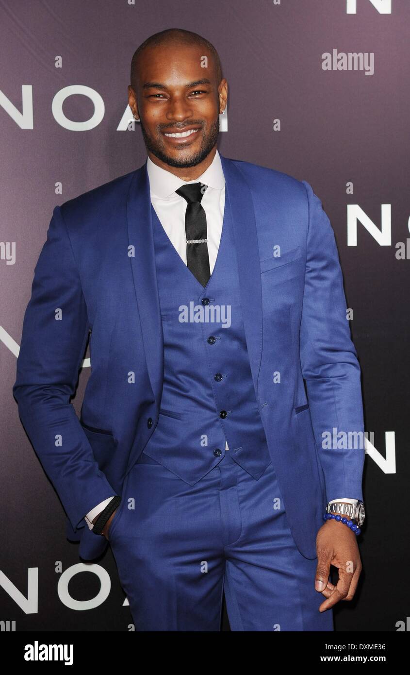 New York, NY, USA. 26th Mar, 2014. Tyson Beckford at arrivals for NOAH ...