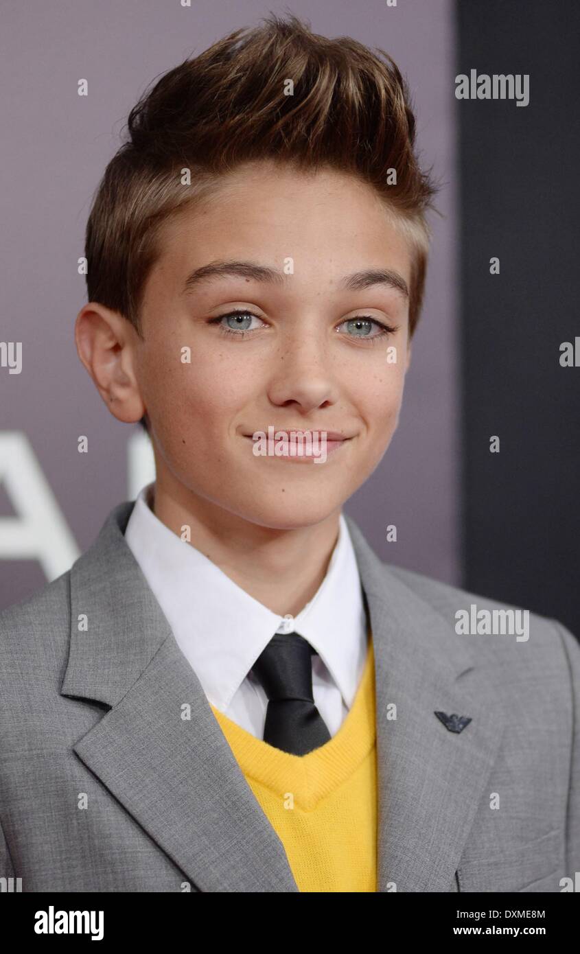 New York, NY, USA. 26th Mar, 2014. Gavin Casalegno at arrivals for NOAH ...