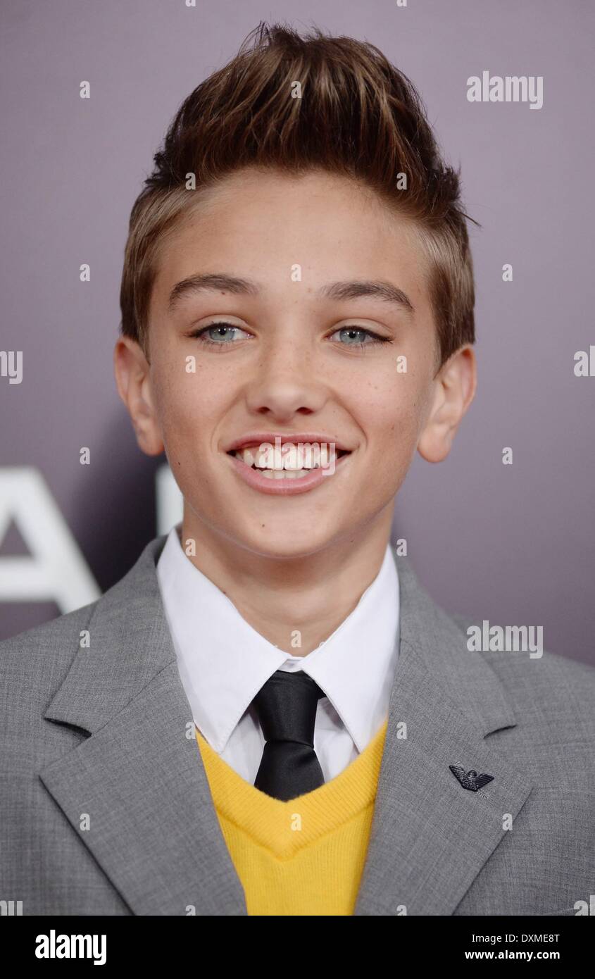 New York, NY, USA. 26th Mar, 2014. Gavin Casalegno at arrivals for NOAH ...