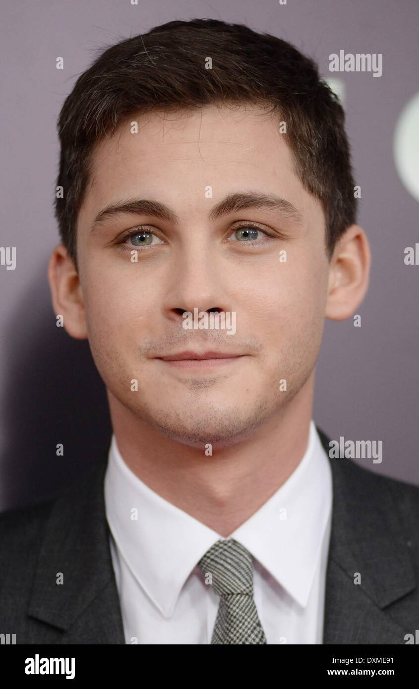 New York, NY, USA. 26th Mar, 2014. Logan Lerman at arrivals for NOAH ...