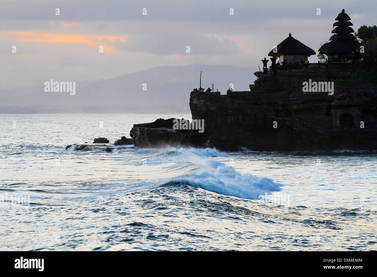 Indonesia, Bali, Tanah Lot Temple at sunset Stock Photo - Alamy