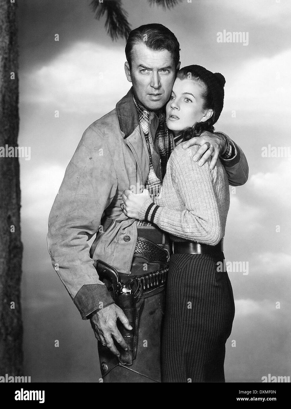 James stewart far country 1954 Black and White Stock Photos & Images ...