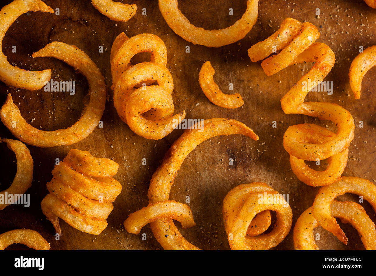 Curly fries hi-res stock photography and images - Alamy
