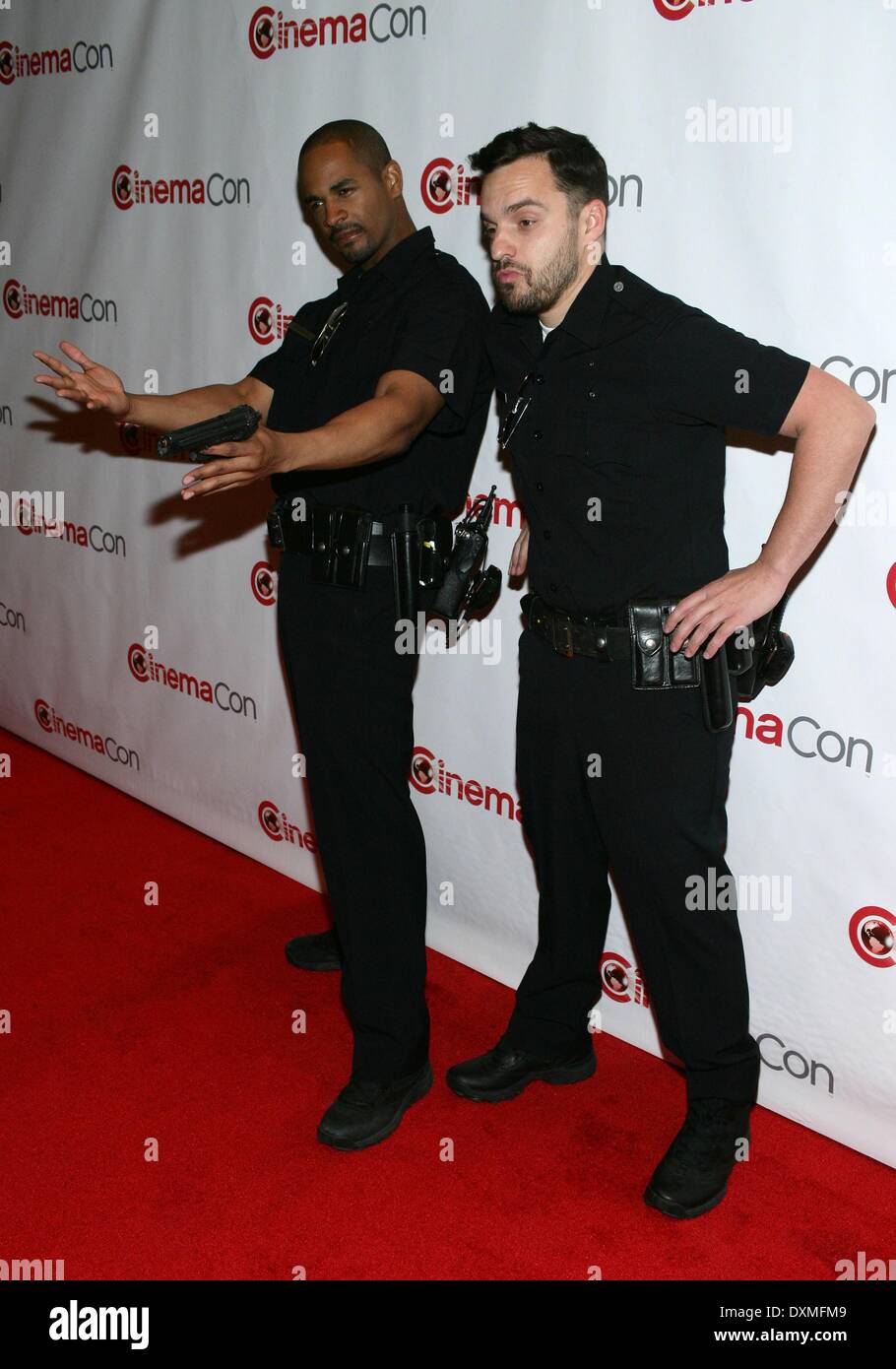 Las Vegas, NV, USA. 27th Mar, 2014. Damon Wayans Jr, Jake Johnson at ...