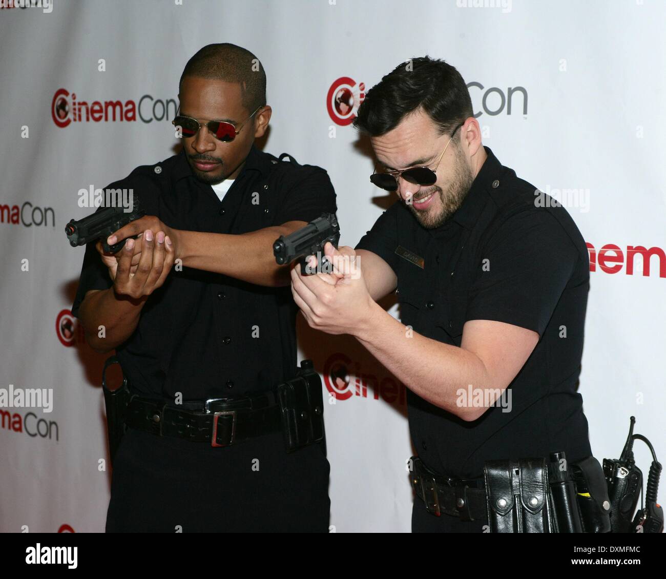 Las Vegas, NV, USA. 27th Mar, 2014. Damon Wayans Jr, Jake Johnson at ...