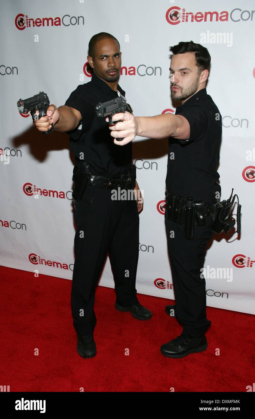 Las Vegas, NV, USA. 27th Mar, 2014. Damon Wayans Jr, Jake Johnson at ...