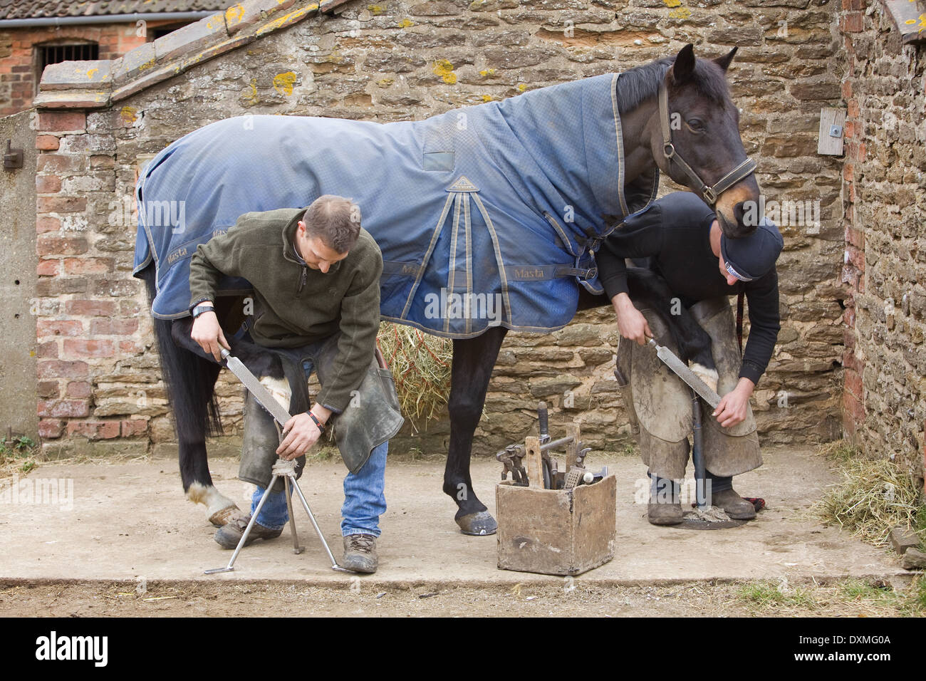 Farriers hi-res stock photography and images - Alamy
