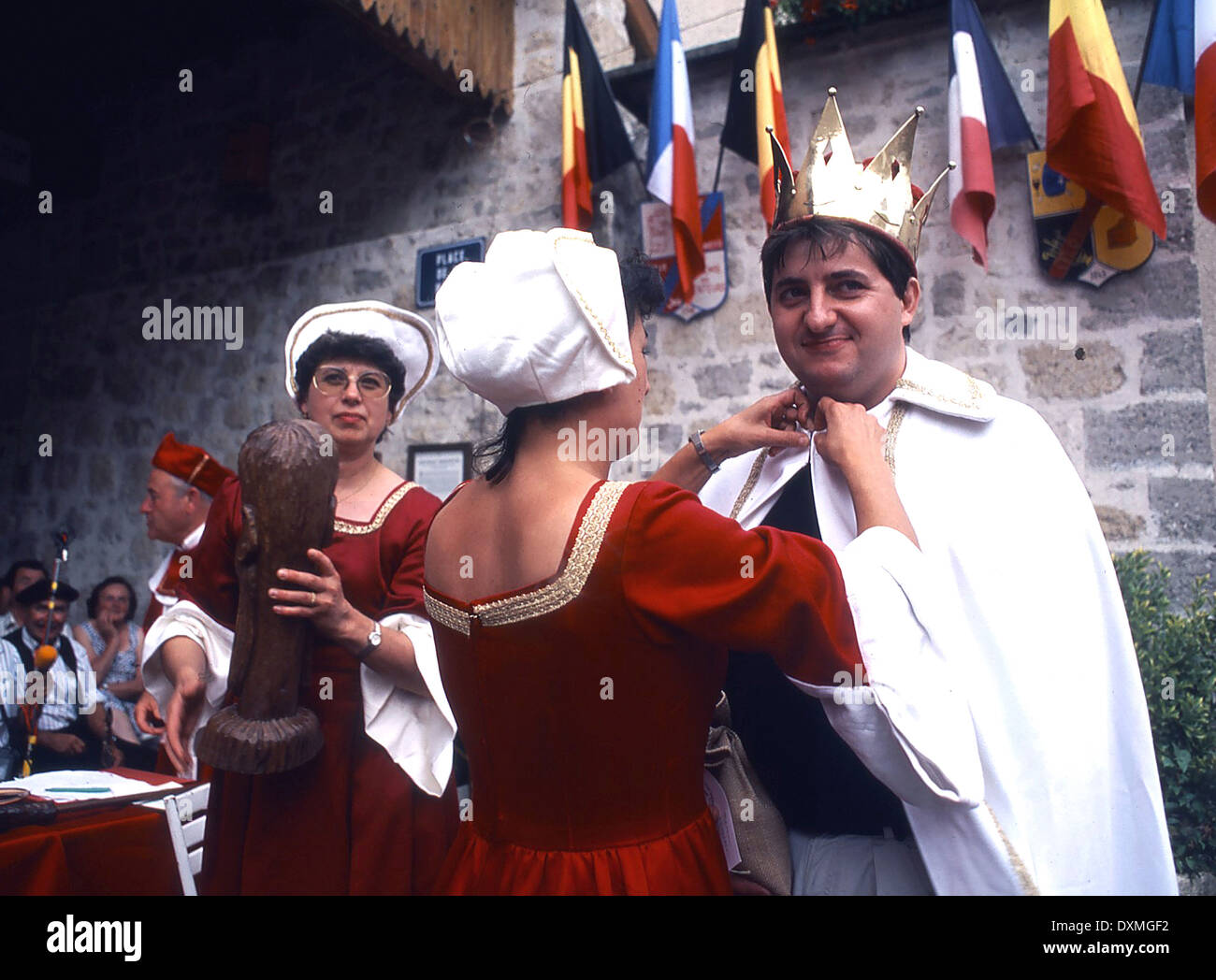 The winning storyteller in the Liars contest in Moncrabeau, France, is ...