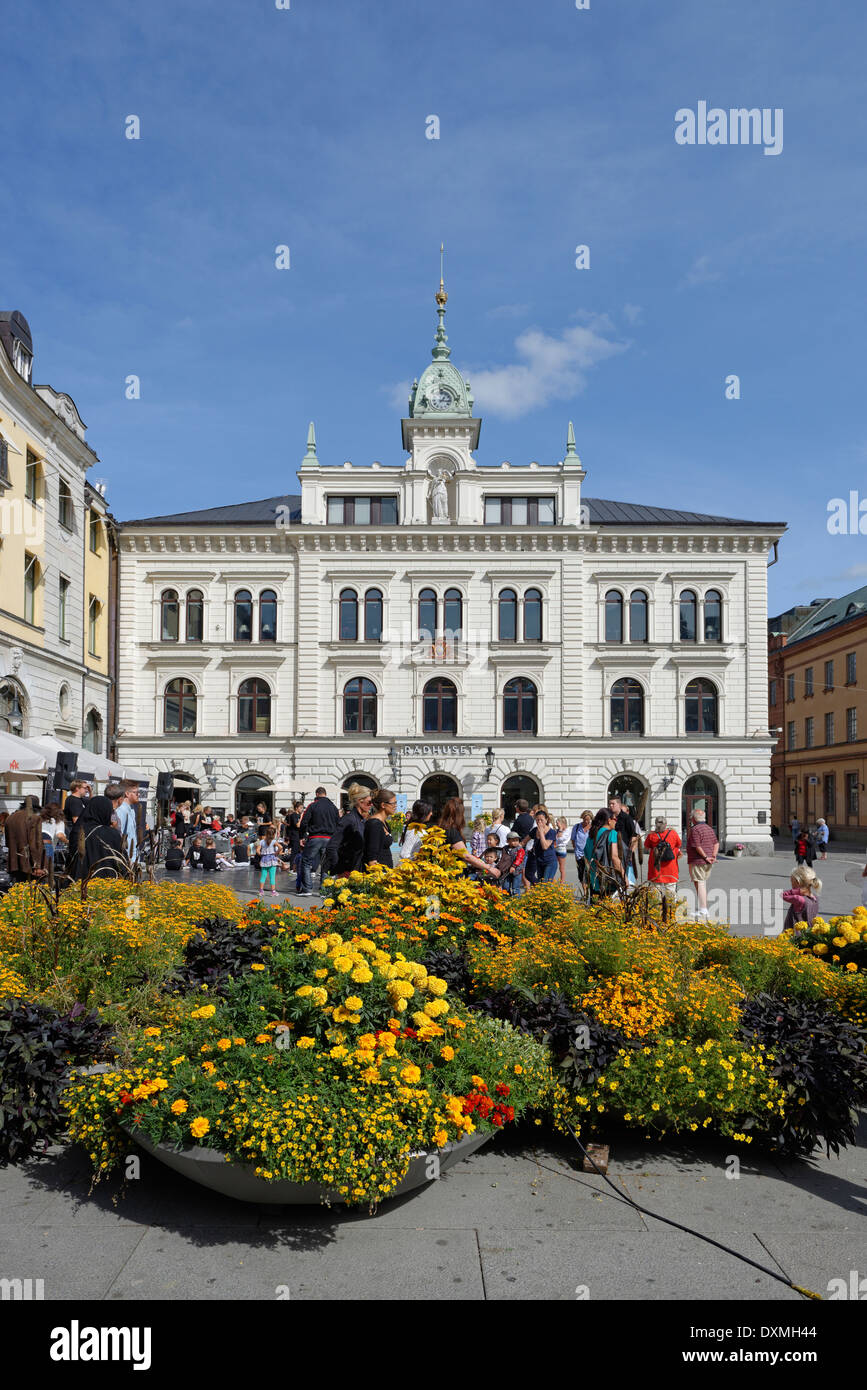City hall at the stora torget hi-res stock photography and images - Alamy