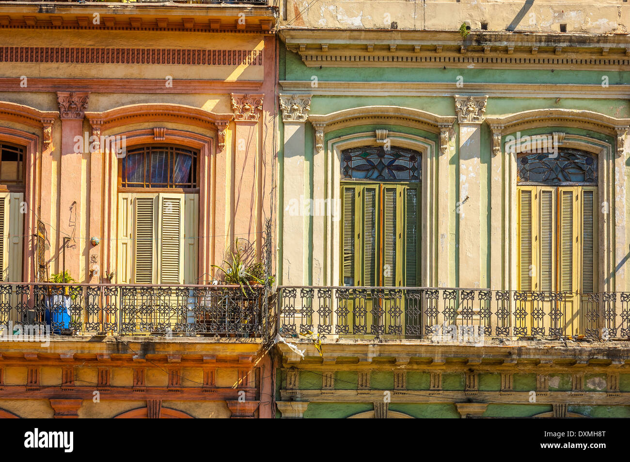 Cuban people and architecture,Havana, Cuba, Caribbean Stock Photo - Alamy