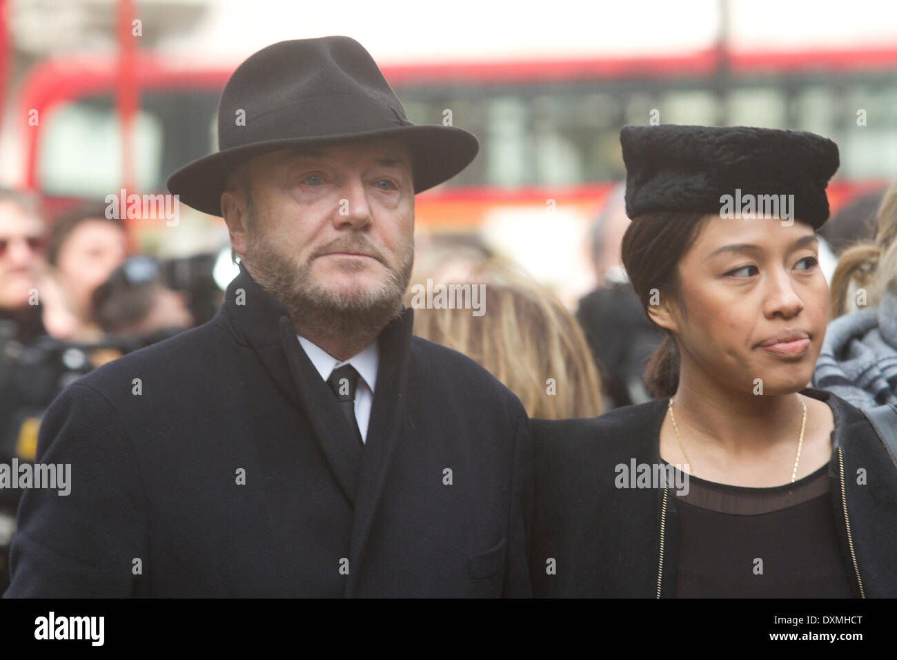 George galloway wife hi-res stock photography and images - Alamy