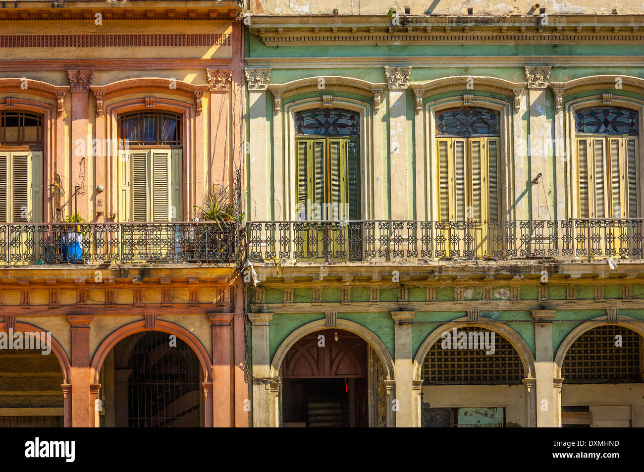 Cuban people and architecture,Havana, Cuba, Caribbean Stock Photo - Alamy