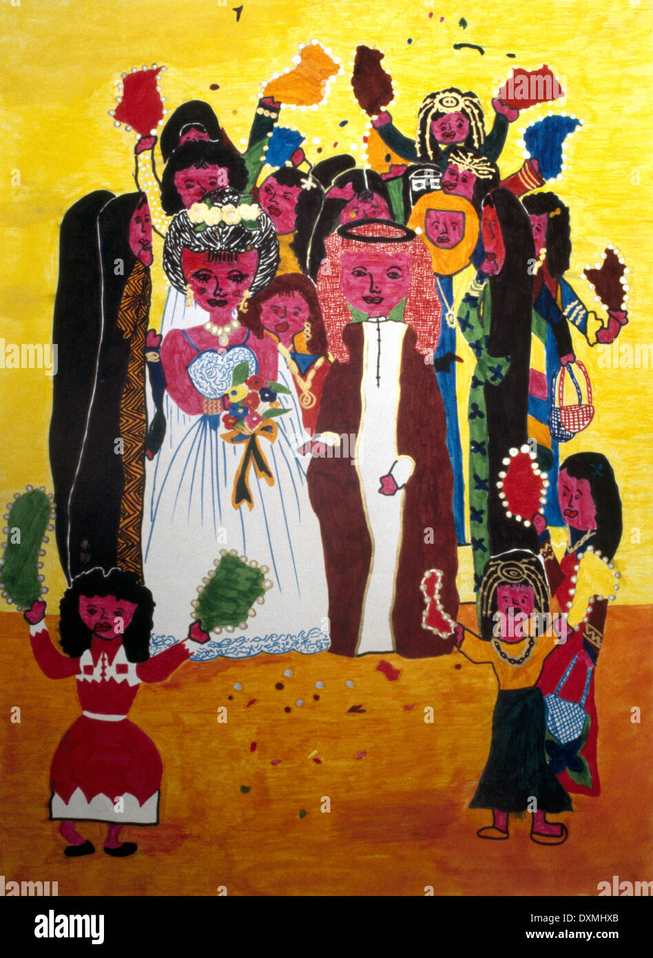 Islamic Children Painting Wedding By Mona Abdullah Mohammad Bahrain ...
