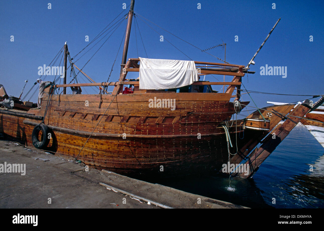 Dubai UAE Creek Dhow Stock Photo - Alamy